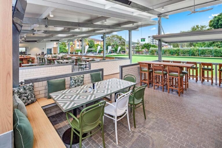 Park Beach Bowling Club Terrace | Northrop